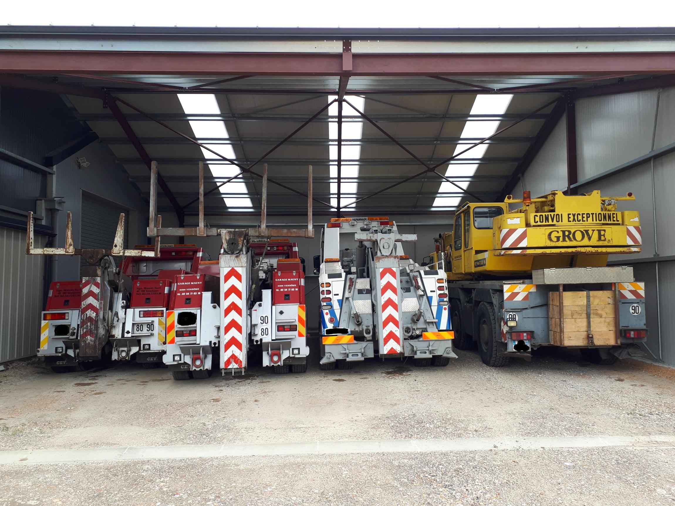 Garage pour poids lourds et camions utilitaires - Garage Mauny